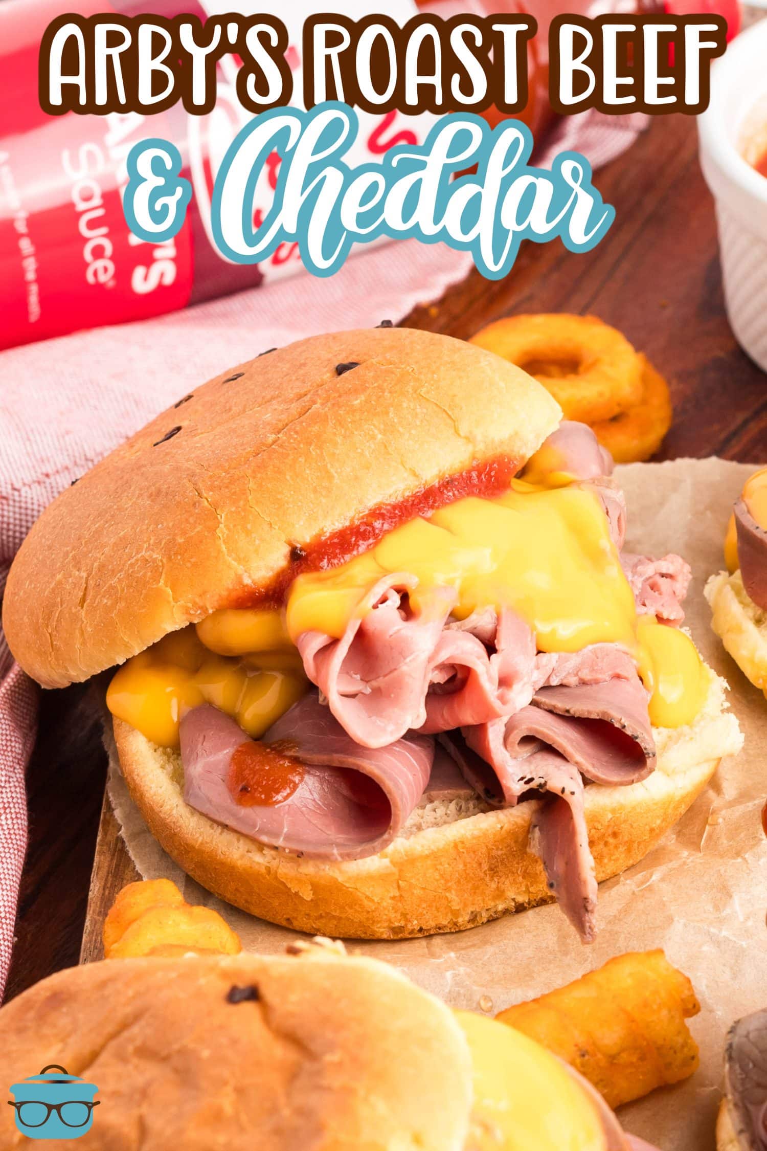 アービーズのローストビーフとチェダーチーズ